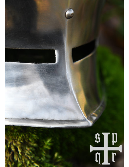 Celata per elmo tardo medievale ⚔️ Negozio Medievale