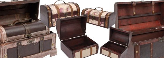 Trunks and boxes - medieval decoration ⚔️ Medieval Shop